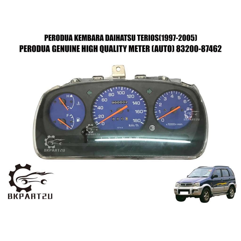 PERODUA KEMBARA DAIHATSU TERIOS AUTO (1997-2005) SPEEDOMETER TACHOMETER ...