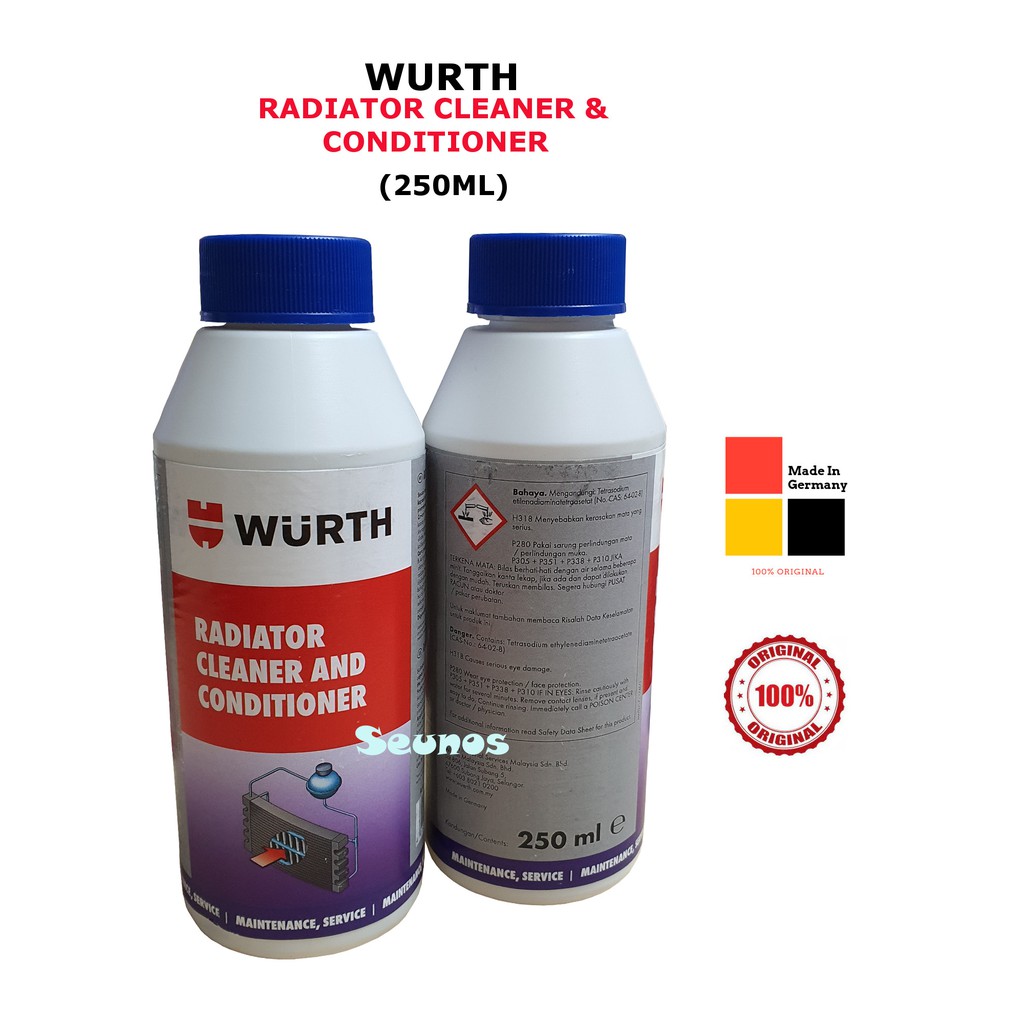 Wurth Radiator Cleaner and Conditioner (250ml) | Shopee Malaysia