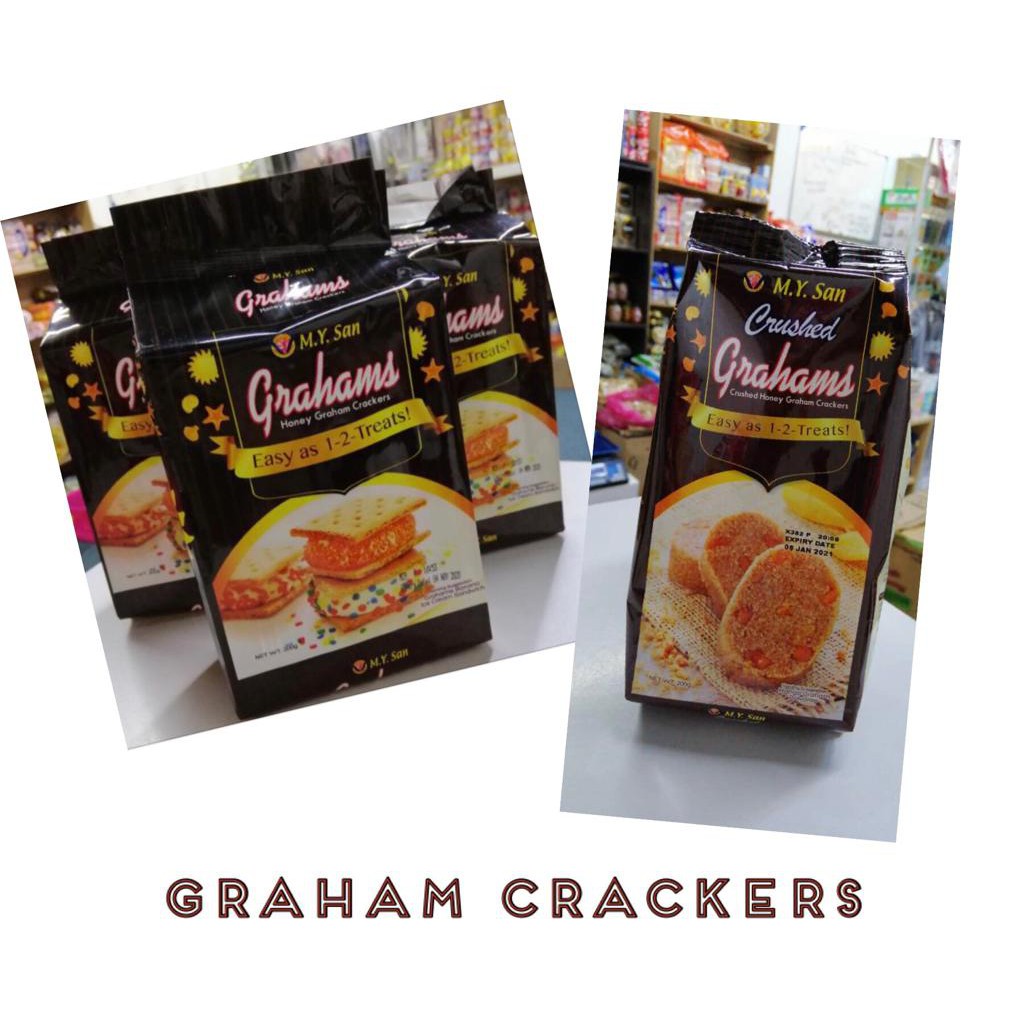 GRAHAMS CRACKERS 200 GRAMS EASY AS 1-2-TREATS! BISCUIT OR CRUSHED ...
