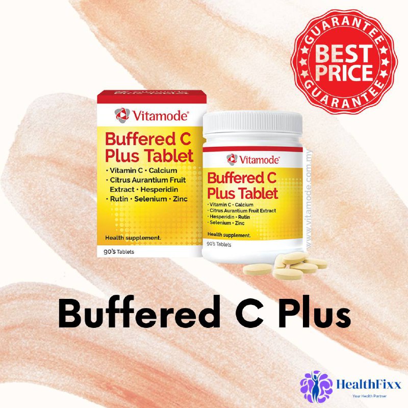 Vitamode Buffered-C Plus Tablet 100's | Shopee Malaysia