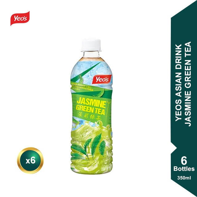 YEOS Asian Drink Jasmine Green Tea (6 x 350ml) [KL & Selangor Delivery ...