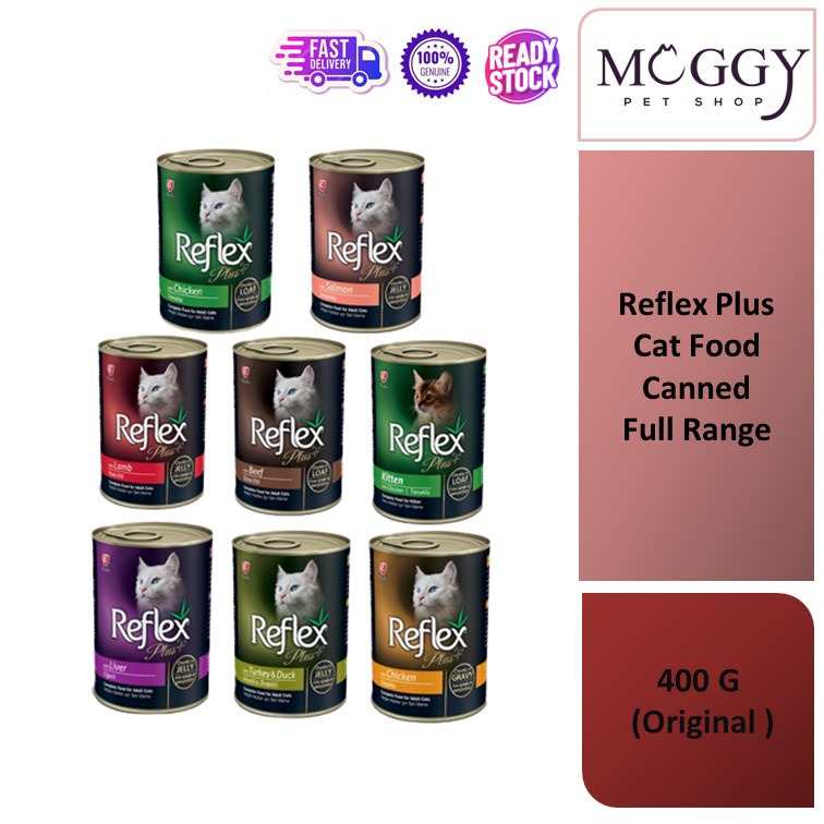 Reflex Plus Cat Canned / Wet Food 400g | Shopee Malaysia