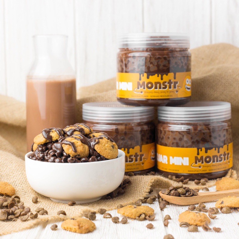 KOOKRUNCH CHOCOJAR MINI MONSTR & POUR AND DIP KOOKIES JAR MONSTR ...