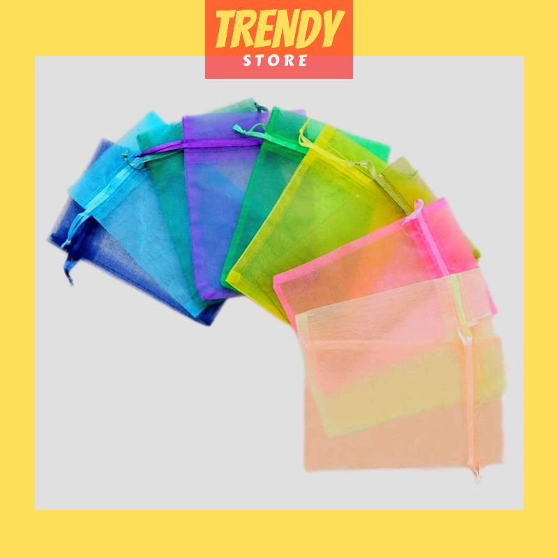 50 Pcs Uncang Door gift Murah Berbagai Warna bag pouhes mini gift ...