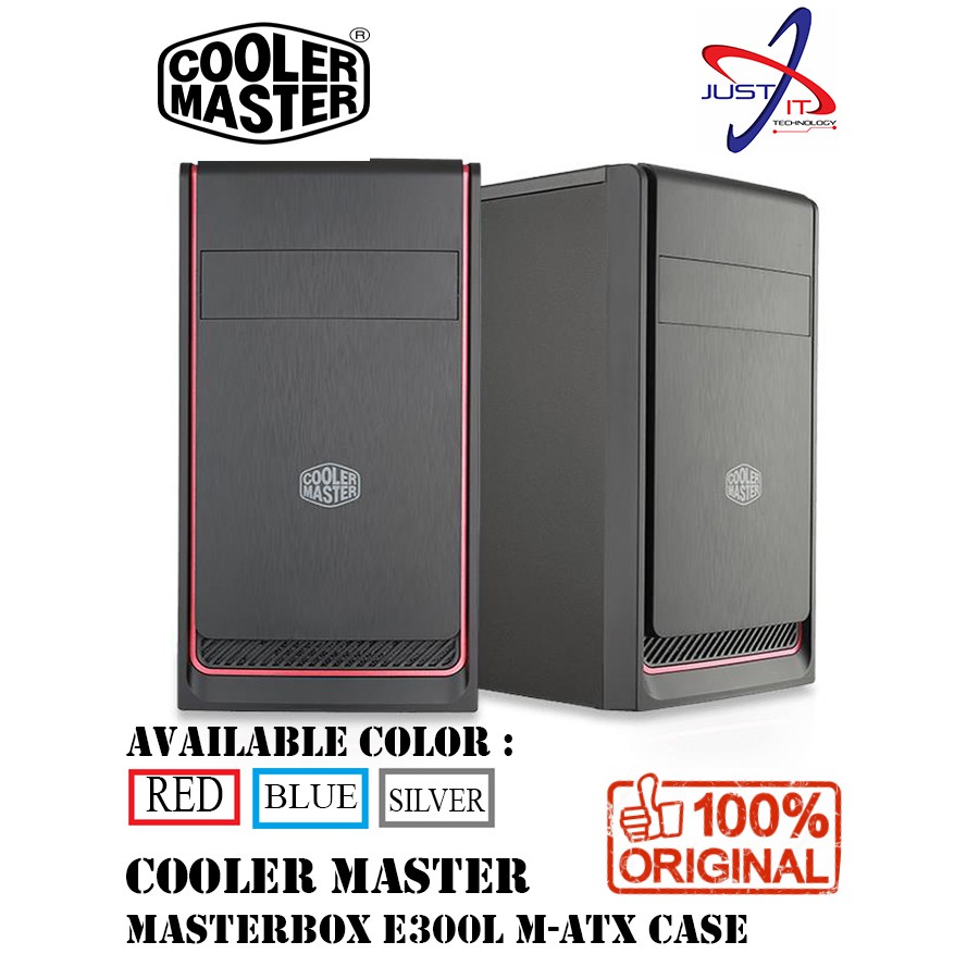 COOLER MASTER MASTERBOX E300L M-ATX CASE | Shopee Malaysia
