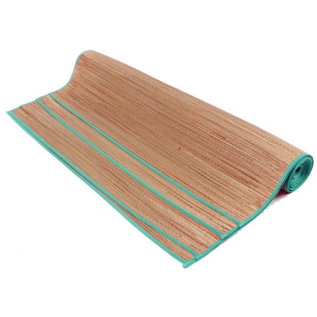 Straw Mats Tikar Gulung Tradisional Tikar Daun Tikar Rumput Alas Lantai ...