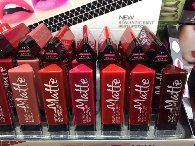 Romantic Birds Mate Matte Lipstick | Lipstutorial.org