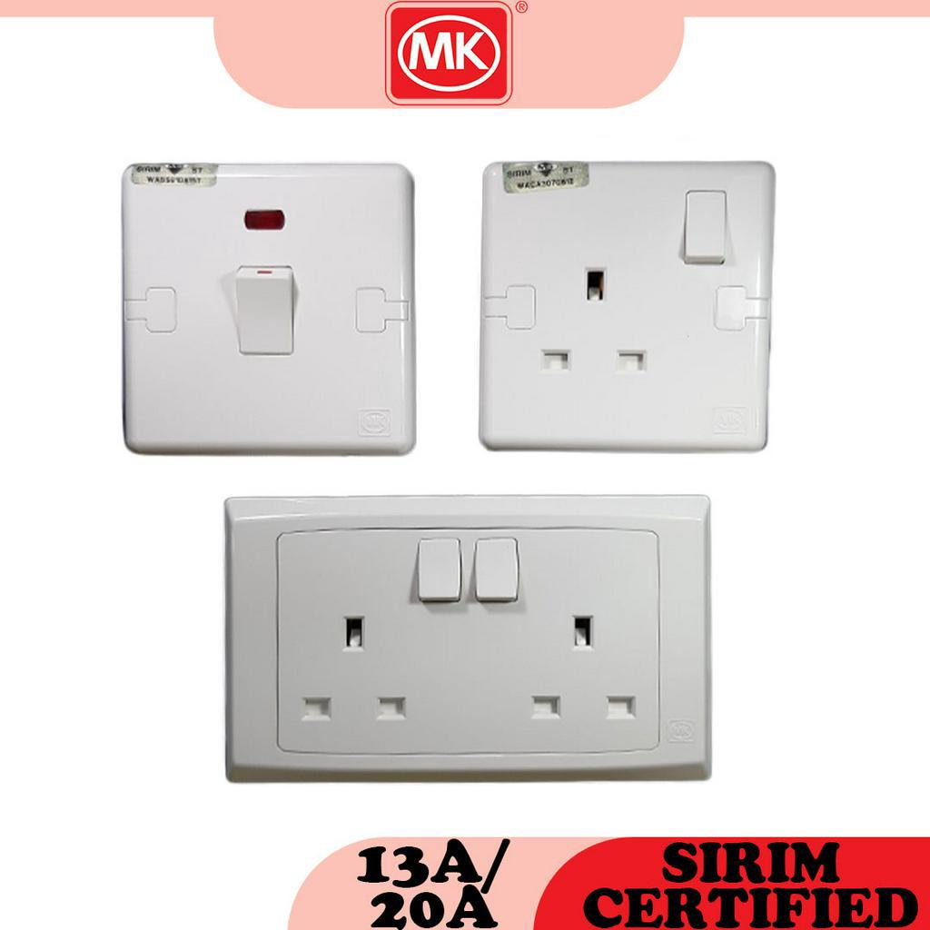 ( SIRIM ) MK Electric Switch Socket Series | Shopee Malaysia