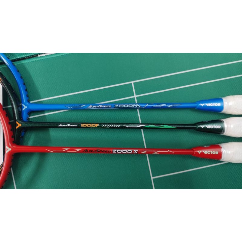 Victor Auraspeed 1000/2000/3000 Badminton Racket (Original Victor MY ...