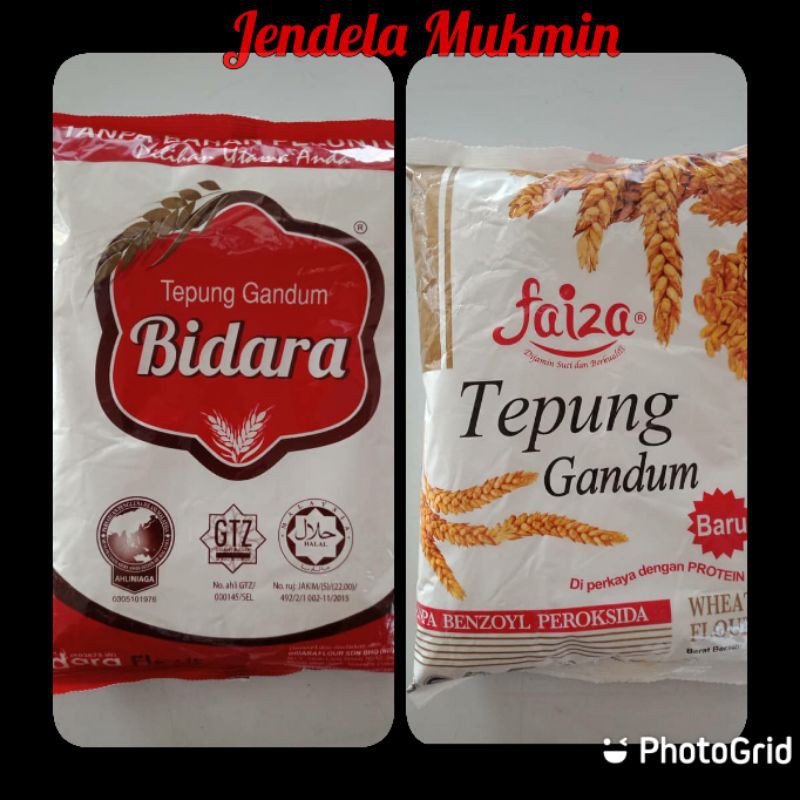 Tepung Gandum Muslim cap bidara & Faiza | Shopee Malaysia