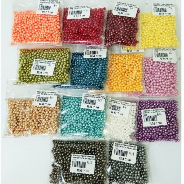 MANIK BEADS PEARLS 3MM (20g) | Shopee Malaysia