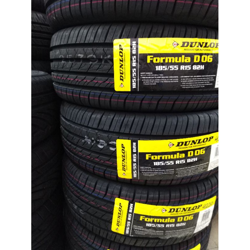 185 55 15 Dunlop Formula D06 Tyre Tayar Shopee Malaysia