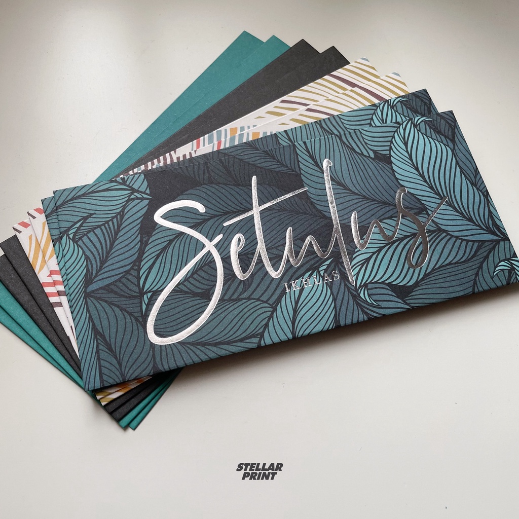 Premium Sampul Raya Eksklusif 5pcs (Silver & Gold Foil) - SR v2 ...