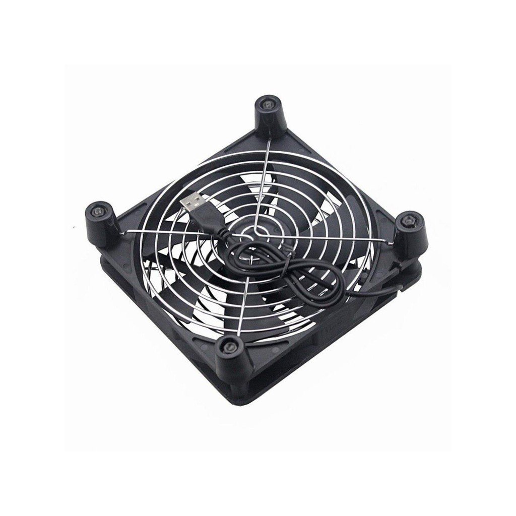 Lrk6 usb fan 120mm external cooler stand for router / modem / tv box ...
