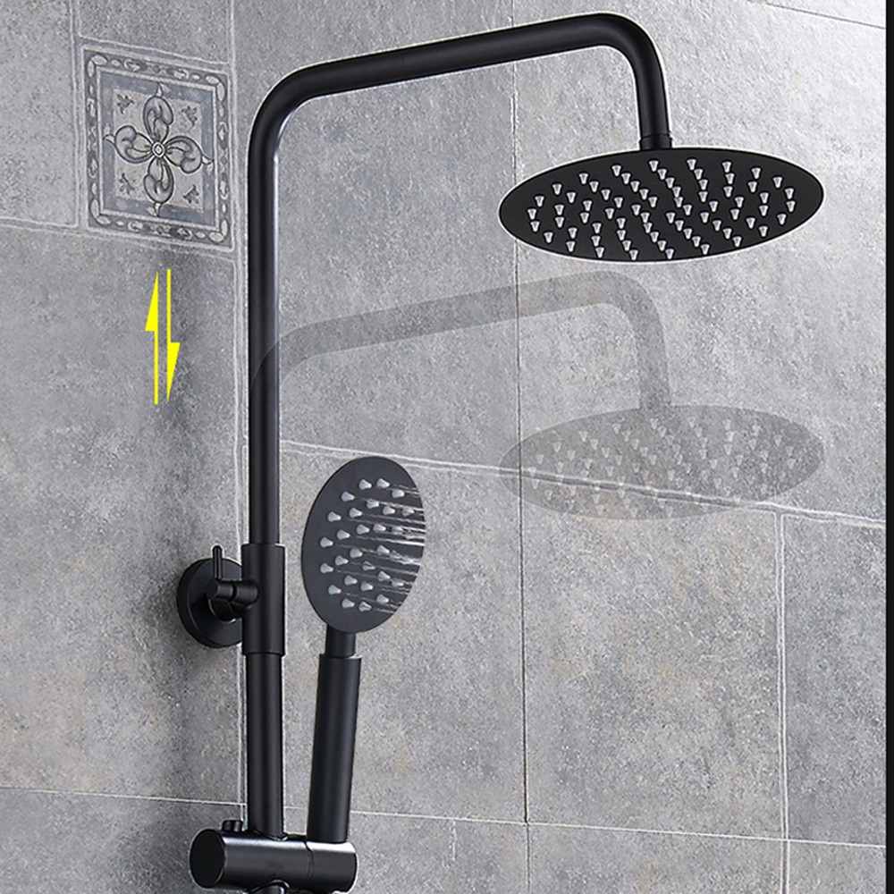 VODELL SUS304 Stainless Steel In-let Shower Post Set Rain Shower Hand ...