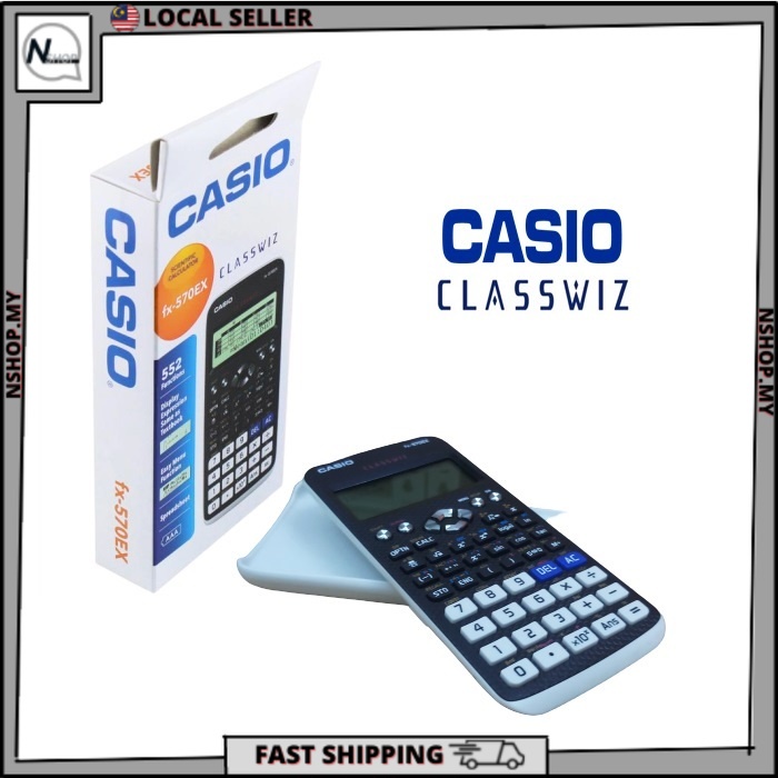 Casio Scientific Classwiz Calculator fx-570EX 552 Functions(OEM ...