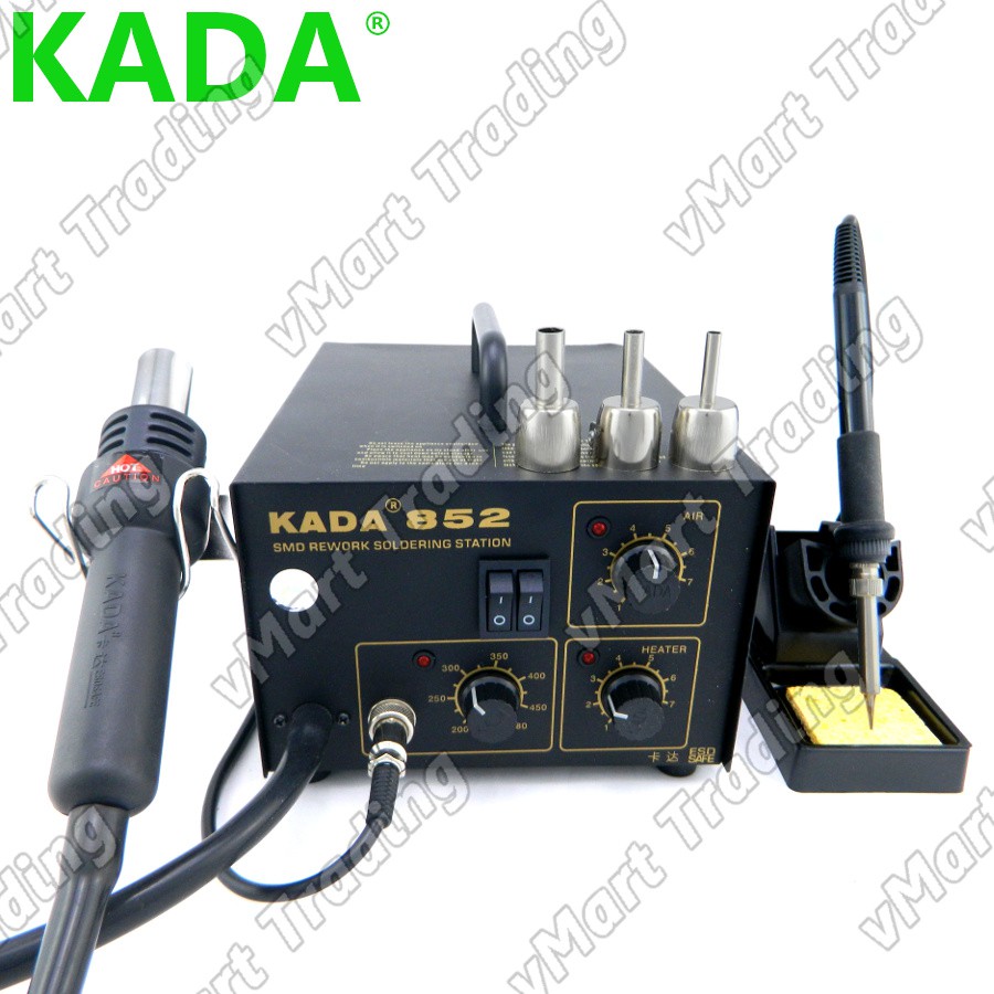 KADA 852 Soldering Iron & Hot Air Rework Station | Shopee Malaysia