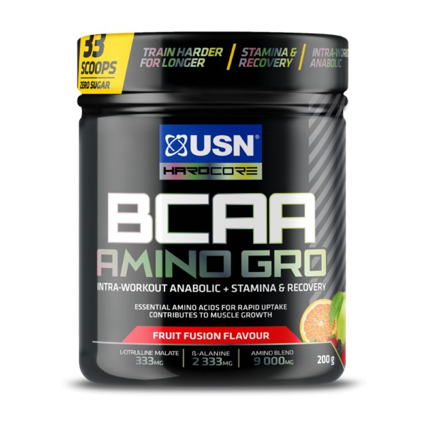USN BCAA Amino Gro Intra-Workout Anabolic Muscle Sports Drink | Shopee ...