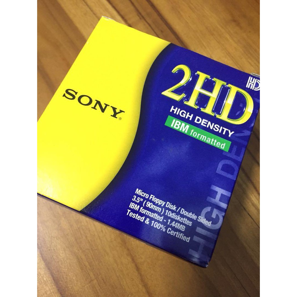 Sony 2HD 1.44MB Floppy Disk (New)(1 Box, 10 Pieces) | Shopee Malaysia