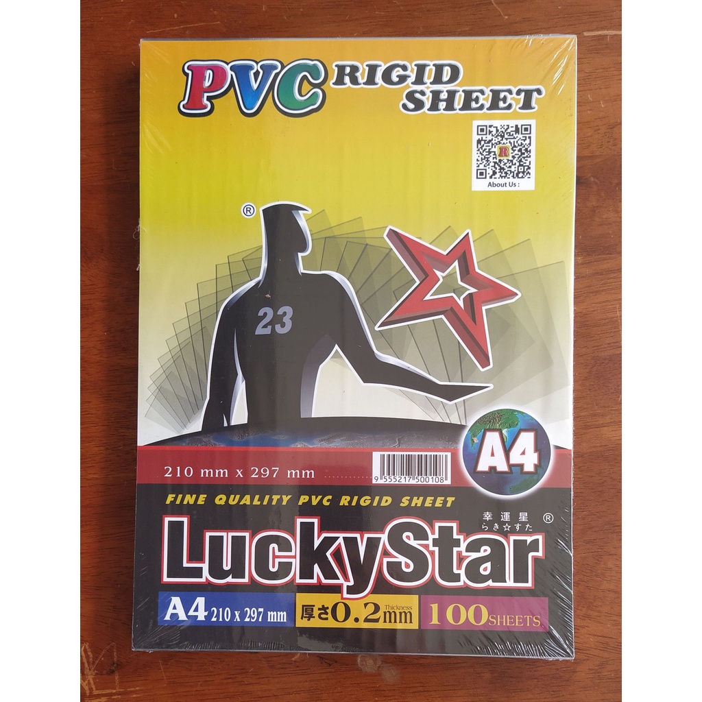 A4 PVC Cover 0.2mm / 0.22mm Thickness 100 SHEETS | Shopee Malaysia