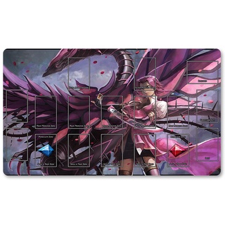 HOT OCG Playmat Blue-eyes Ultimate Dragon Dark Magician Duel Monsters Playmats Compatible for ...