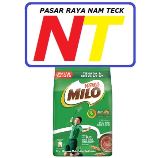 NESTLE MILO REFILL PACK 2KG | Shopee Malaysia