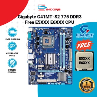 Asus / Gigabyte G41 DDR3 P5G41T-M LX G41MT-S2 Socket 775 Intel ...