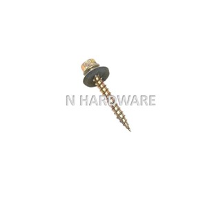 ( WOOD ) SELF DRILLING SCREW WITH WASHER AWNING SCREW SKRU ATAP IKAT ...