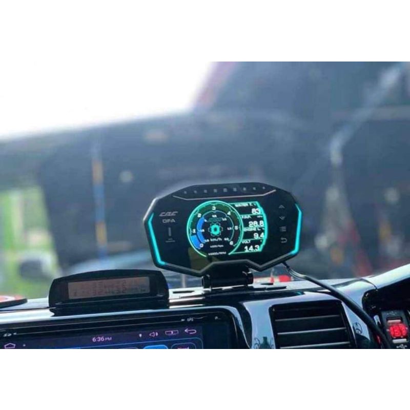 Original CAG OFA OBD2 Meter Engine Data Real Time Reading Gauge ...