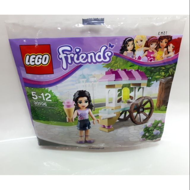 LEGO Polybag Friends 30106 Emma Ice Cream Stand | Shopee Malaysia