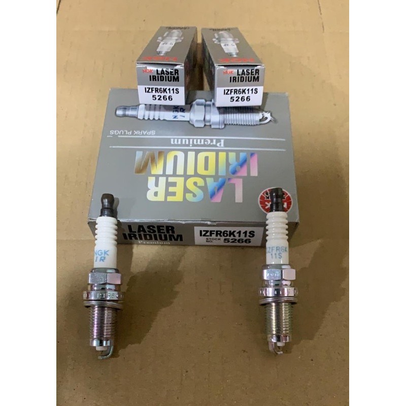 NGK IZFR6K11-S 5266 LASER IRIDIUM SPARK PLUG (1 SET 4 PCS) | Shopee ...