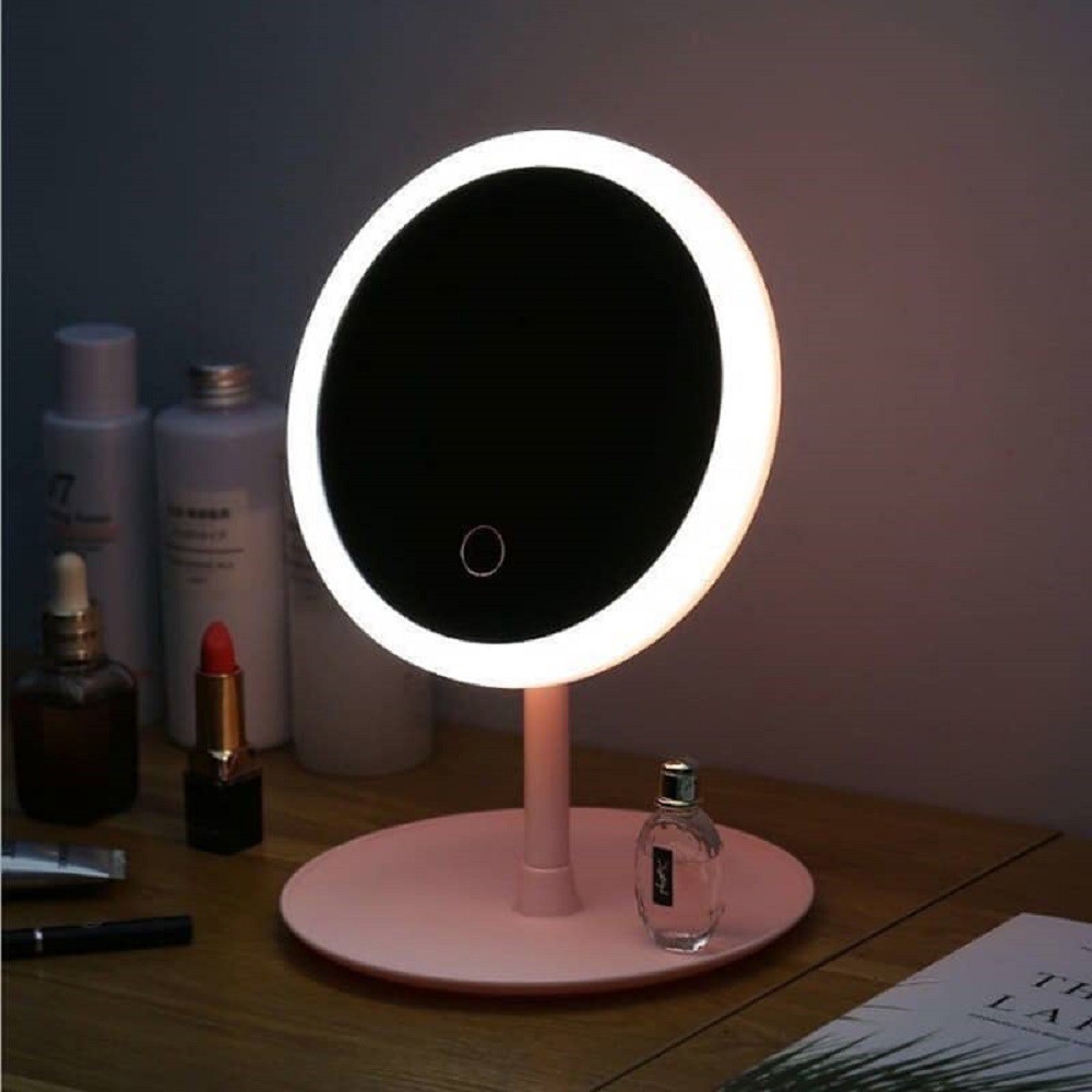LED Make Up Mirror with Touch Sensor Cosmetic Beauty with stand light ...