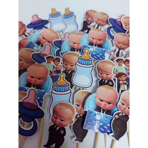BABY BOSS CUPCAKES TOPPER .. 30PCS | Shopee Malaysia