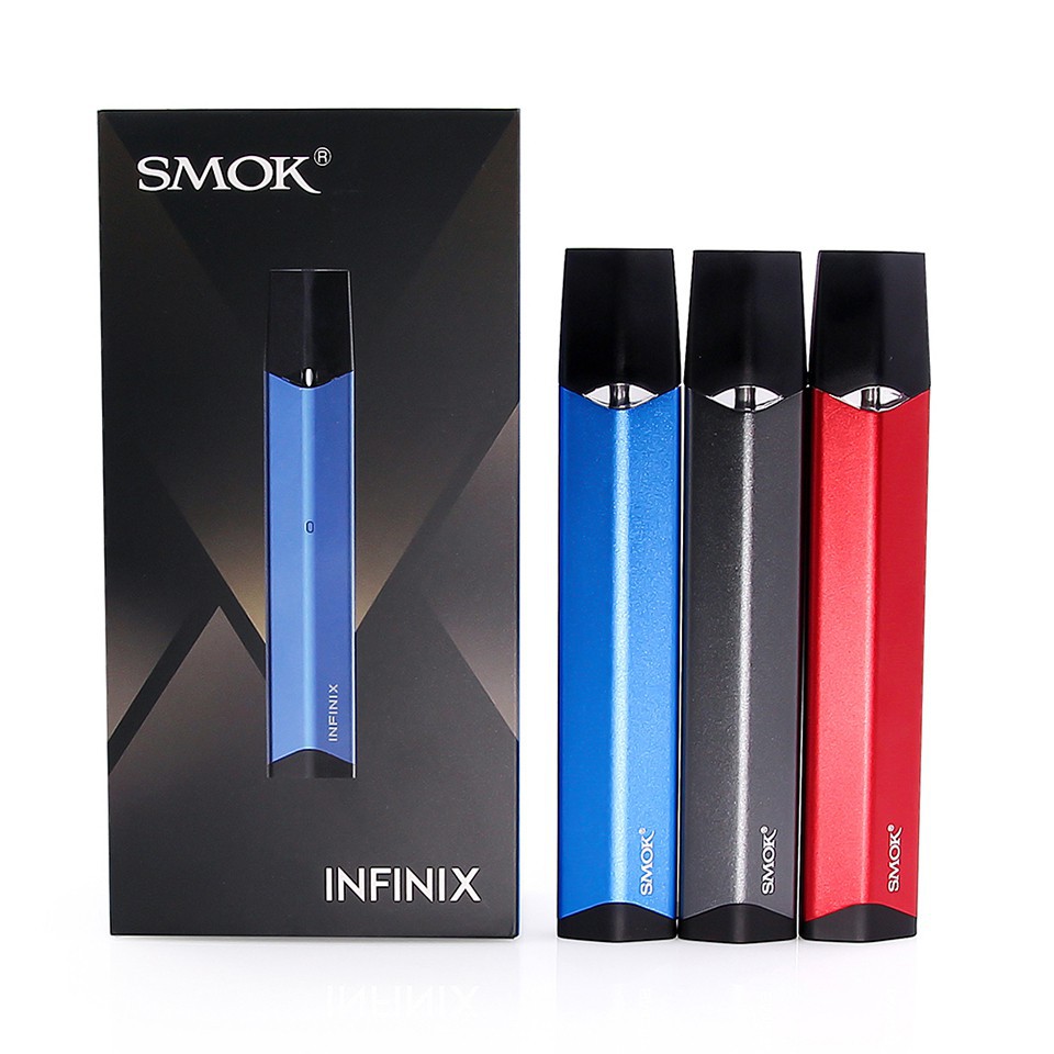 Original SMOK Infinix Starter Kit 250mAh and 2ml capacity pod mini Vape ...