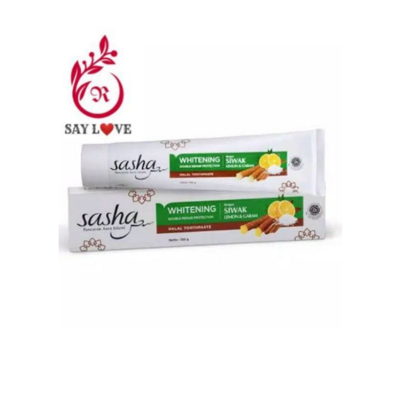 Sasha Herbal Toothpaste Halal Toothpaste Big Packaging 150Gram Plus ...