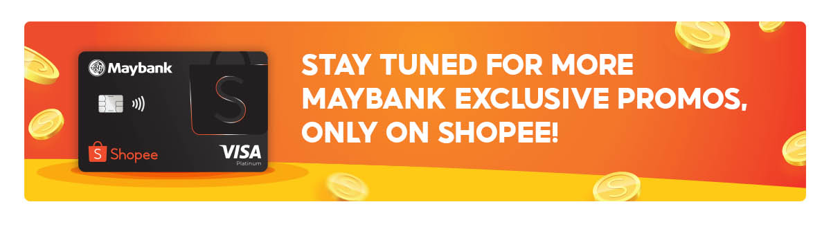 Maybank Shopee Credit Card | Earn Shopee Coins. Anytime. Anywhere | March 2023 | Shopee Malaysia