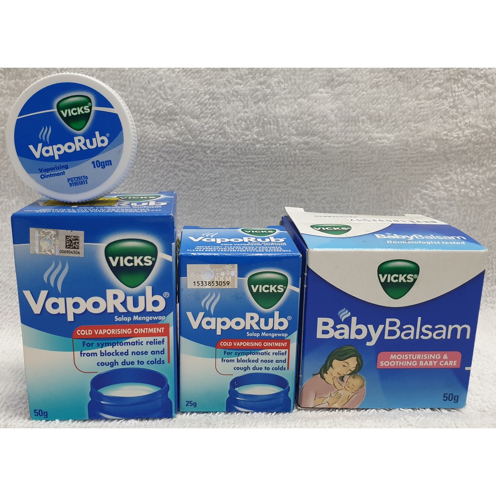 VICKS VAPORUB 10G/20G/50G | Shopee Malaysia