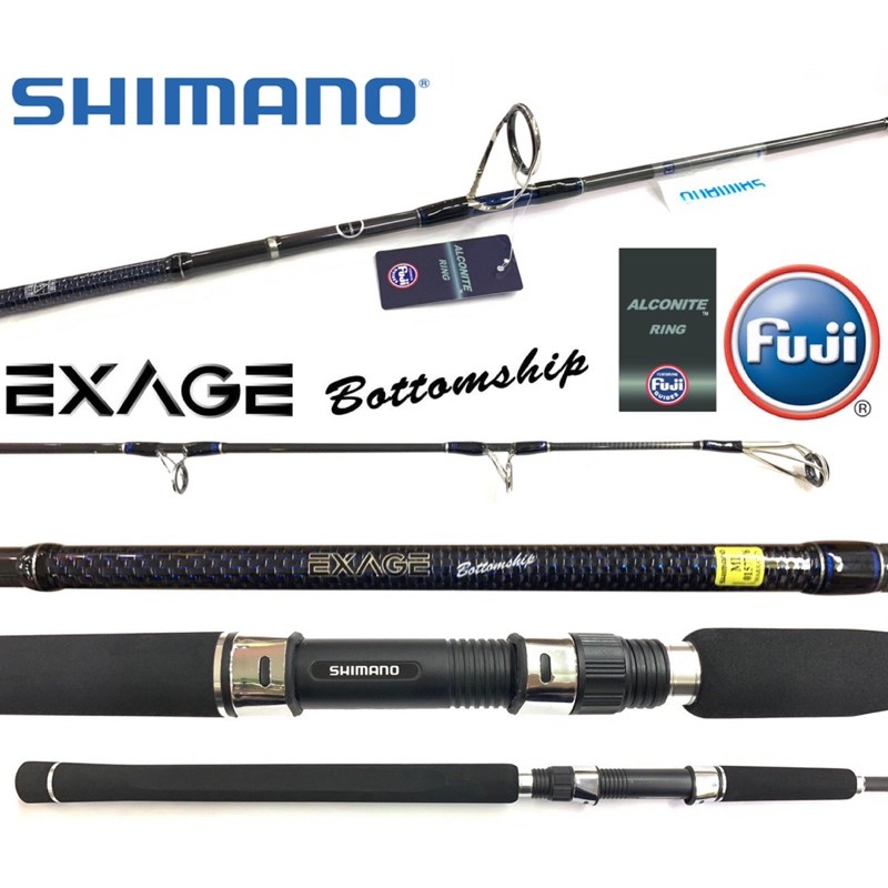 SHIMANO Exage Bottom Ship 18’ Rod | Shopee Malaysia