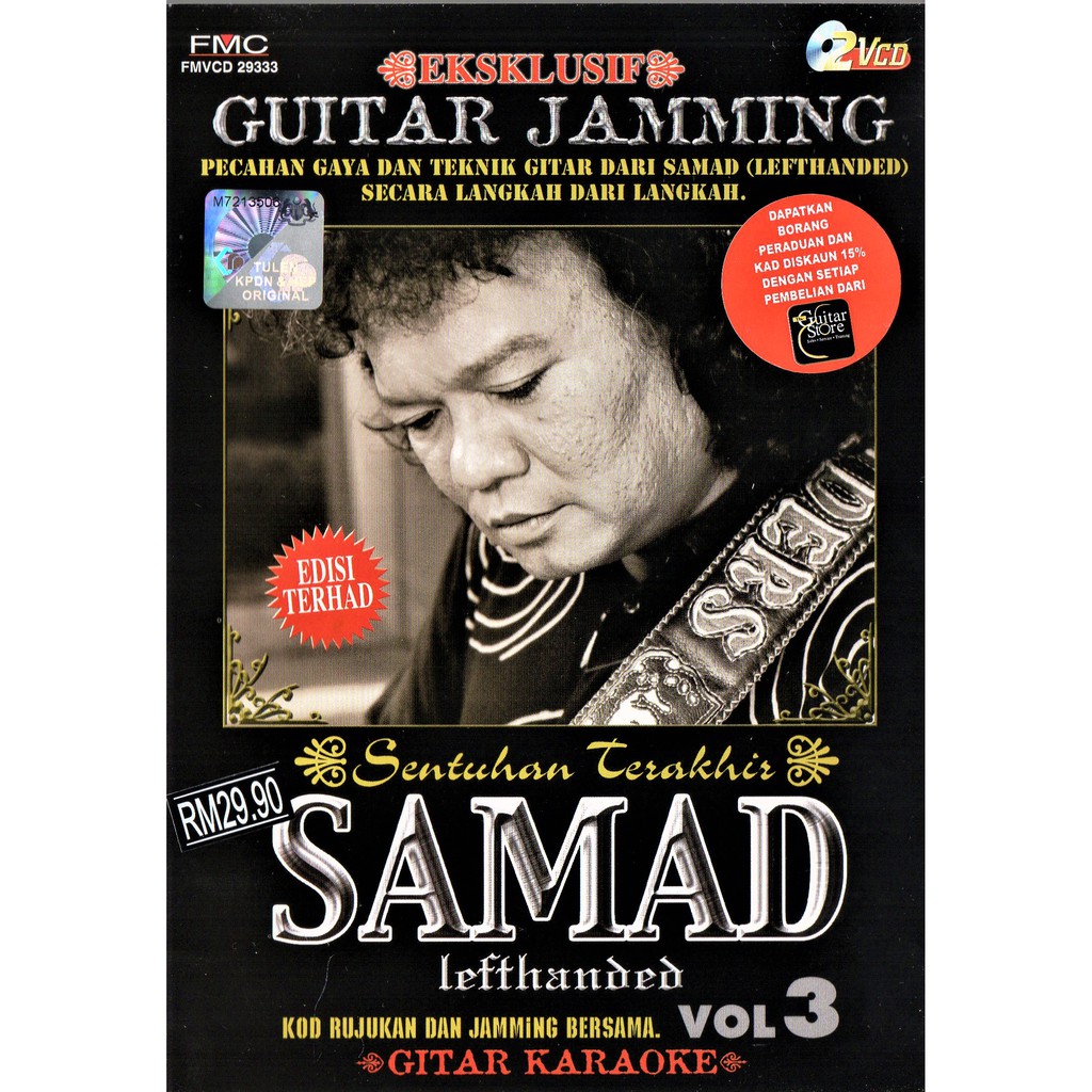 SAMAD - Guitar Jamming Sentuhan Terakhir Samad LEFTHANDED VOL.3 ...