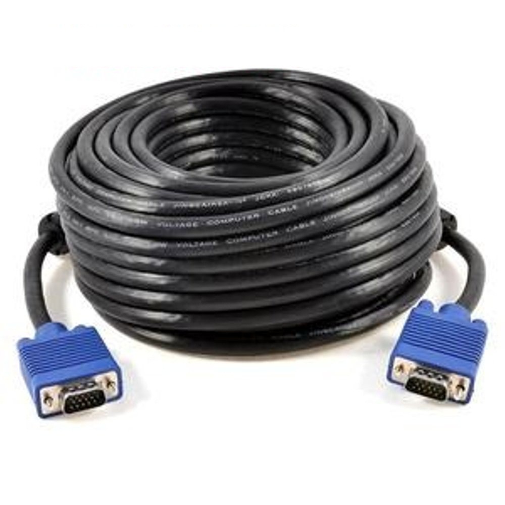 5M/10M/15M/20M/30M VGA/RGB Display Cable 15pin Male to Male 3C+4 ...