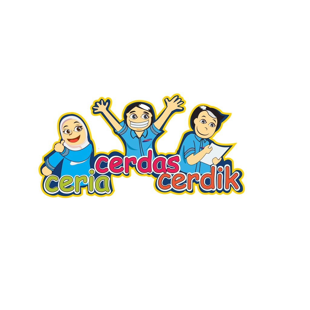 LOGO E-STREAM - 14 TEMA MENGGUNAKAN CHARACTER 3C ( CERIA, CERDAS ...