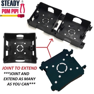 3 X 3 PVC ELECTRICAL CONCEAL BOX / PVC BLACK BOX / PVC JOINT-ABLE ...