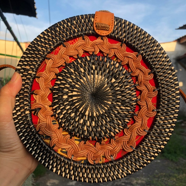 beg rotan/rattan bag (ready stock)(7.5cm) | Shopee Malaysia