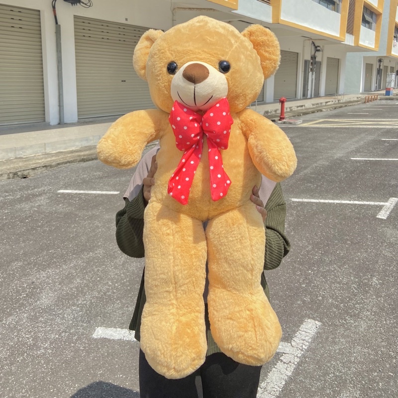 80cm Giant Teddy Bear Besar Soft Toy Plush Toy Stuffed Animals Anak ...