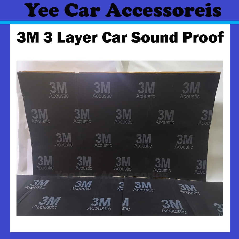 3M 3in1 3Layer Car Sound Proof Car Audio System Speaker | Shopee Malaysia