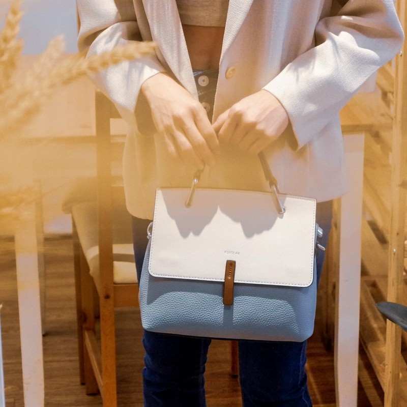 ESFOLAR 100% Genuine Leather Sling Handbag L EA-190017 | Shopee Malaysia