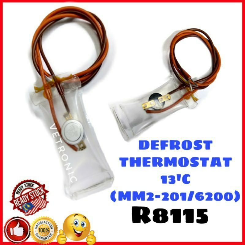 Panasonic/ National Defrost Sensor Refrigerator/ Defrost Sensor 2 Wire R8115 ( Peti Sejuk Sensor ...