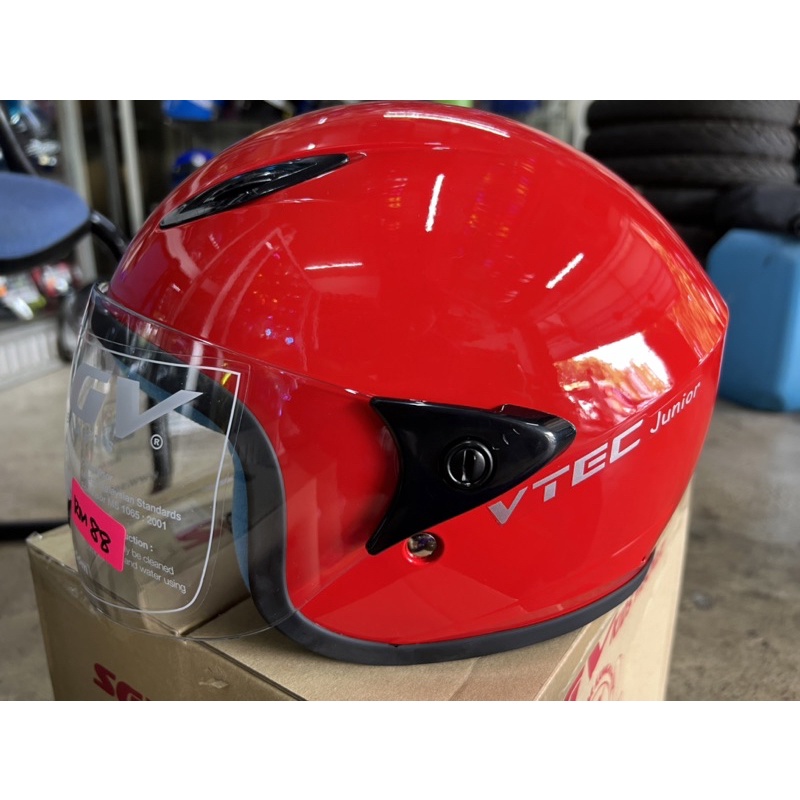 SGV KIDS VISOREX/Kids Helmet SGV LTD Vtec Junior with Clear Visor SIRIM ...
