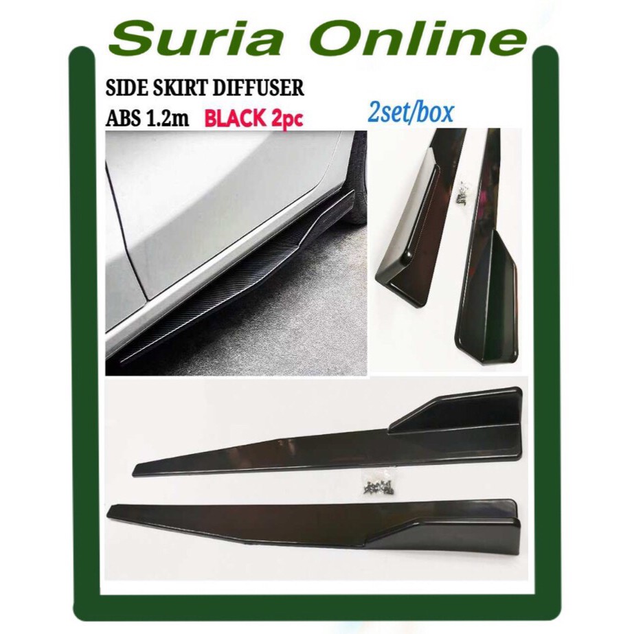Universal Side Skirt Diffuser-One Pair | Shopee Malaysia