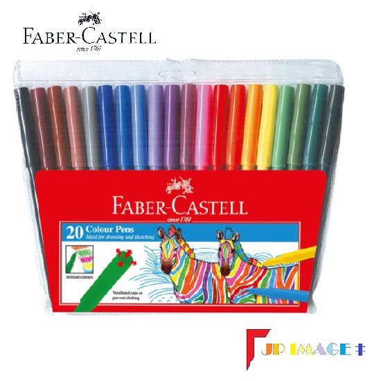Faber Castell Magic Color Pen [Set Of 12 / 20 Colors] [Fibre Tip Color ...